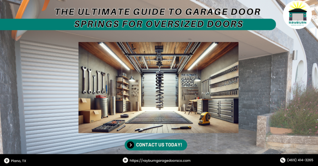 The Ultimate Guide to Garage Door Springs for Oversized...