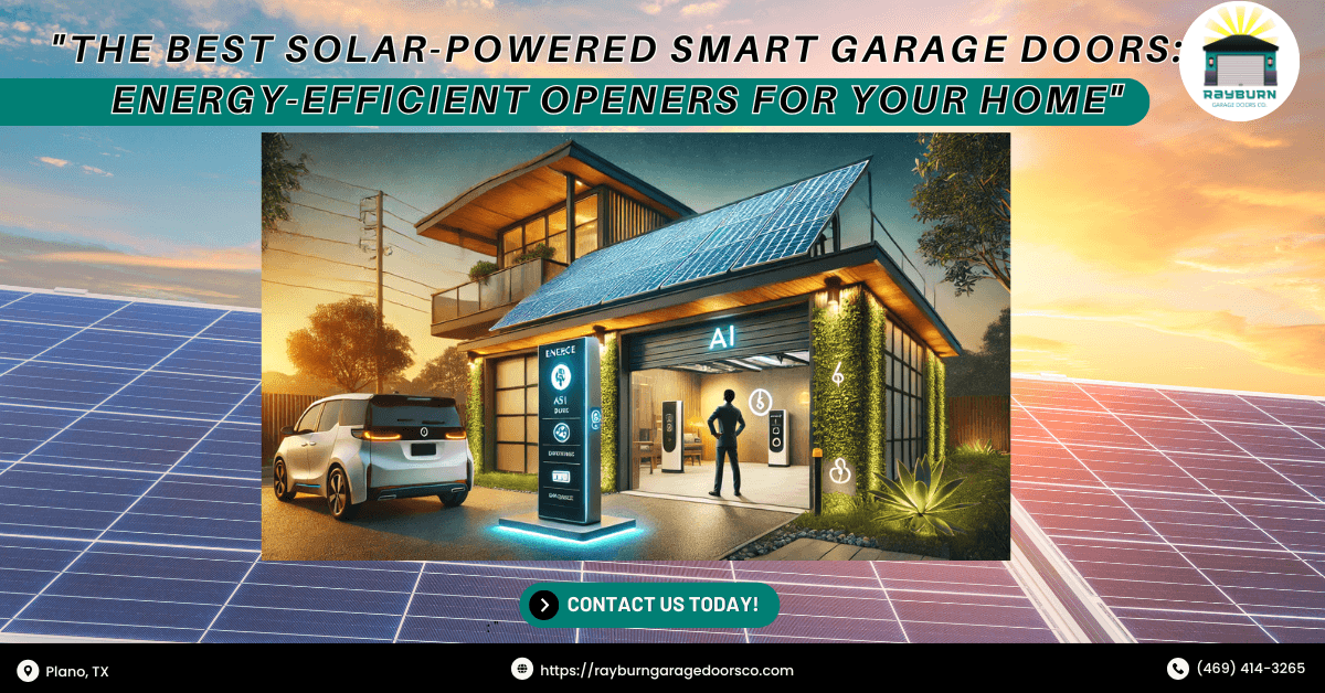 The Best Solar-Powered Smart Garage Doors: Energy-Efficient Openers for ...